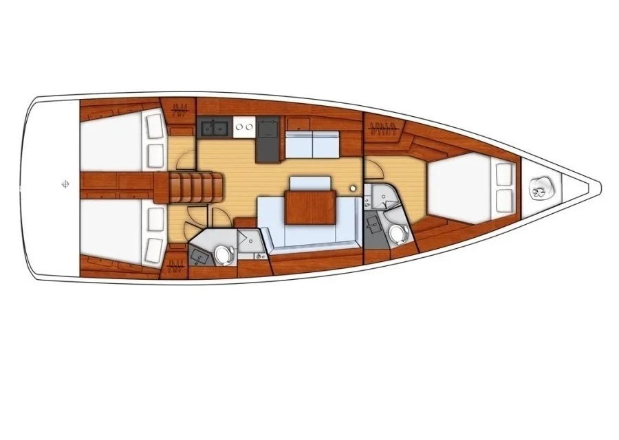Beneteau Oceanis 45 Tonic for charter in Marmaris in Turkey